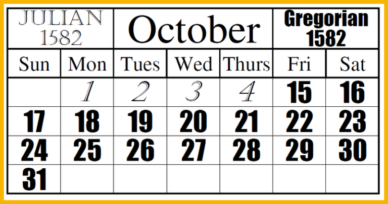 Did the Gregorian Calendar change the Sabbath? [Truth Revealed]